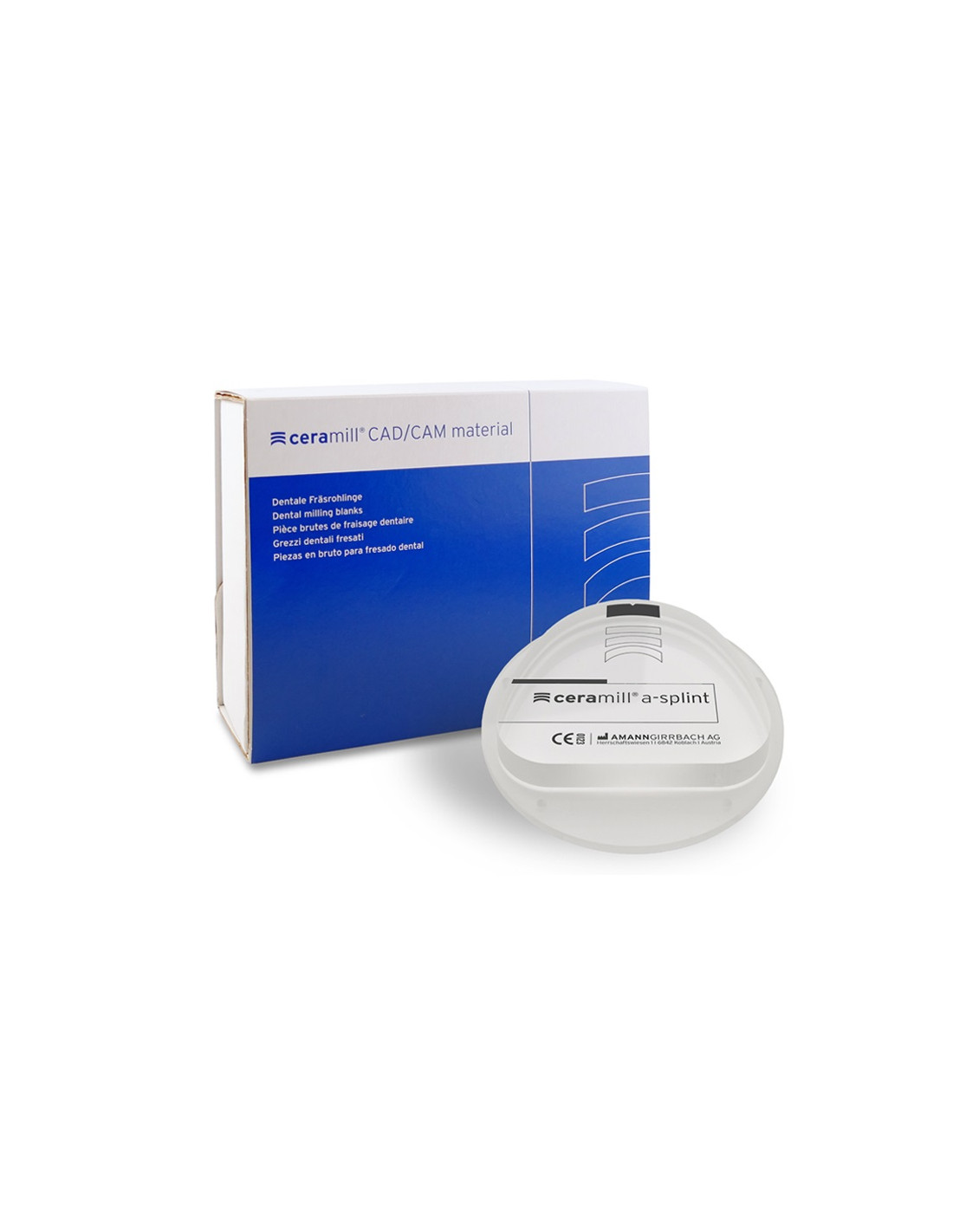 Ceramill A-SPLINT (Resina para férulas)